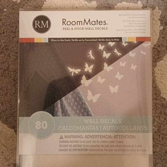 Roommates | Wall Decor | Room Mates Butterfly Wall Decal | Poshmark